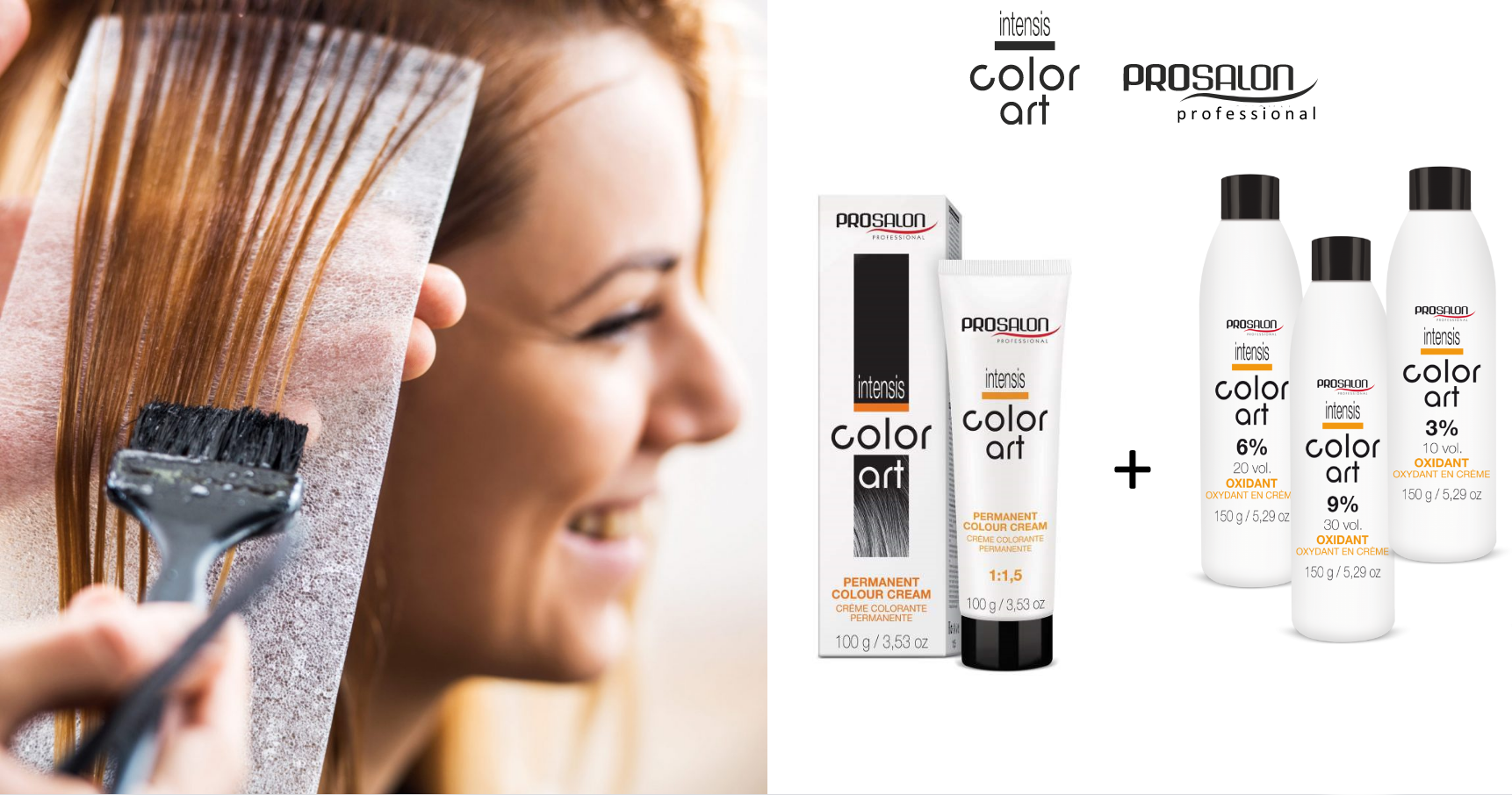 Krēmkrāsa matiem Intensis Color Art Prosalon Orange | Profesionālas ...